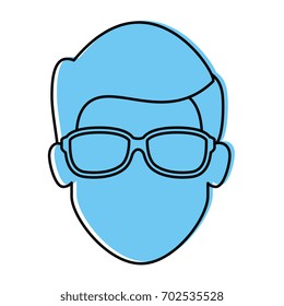 Man Glasses Icon Stock Vector (Royalty Free) 702535528 | Shutterstock
