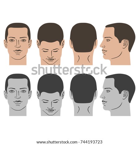 Back Of Head Drawing | Free download on ClipArtMag