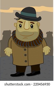 Man Hat Cartoon Stock Vector (Royalty Free) 220456930 | Shutterstock