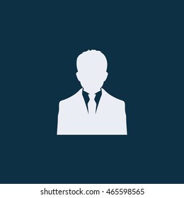 Man Icon Account Maleprofile Icon Stock Vector (Royalty Free) 465598565 ...