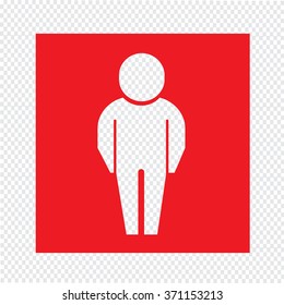 Man Icon Illustration Design Stock Vector (Royalty Free) 371153213 ...
