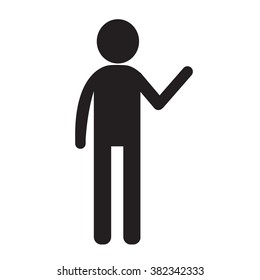 Man Icon Illustration Design Stock Vector (Royalty Free) 382342333 ...