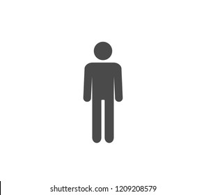 Man Icon Person Vector Illustration Account Stock Vector (Royalty Free ...