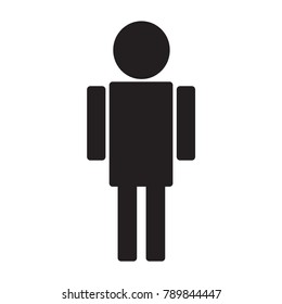 Man Icon Symbol Stock Vector (Royalty Free) 789844447 | Shutterstock