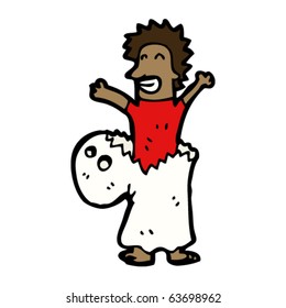Cartoon Man Ghost Costume Stock Vector (Royalty Free) 118837165 ...