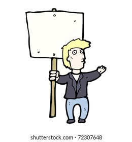 Man Sign Cartoon Stock Illustration 94774927 | Shutterstock