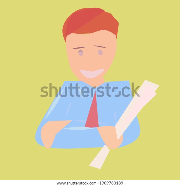 Man Looking Job Icon Background Stock Vector (Royalty Free) 1909783189 ...