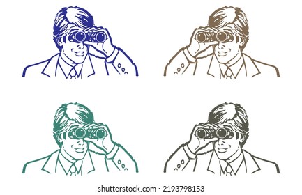 1,701 Human looking through object Images, Stock Photos & Vectors ...
