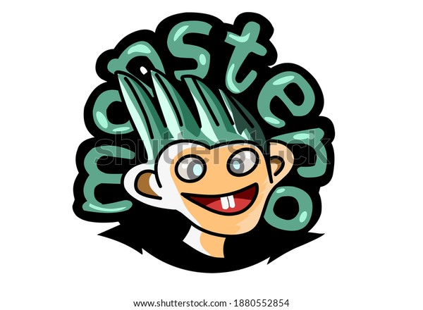 Man Mascot Logo Designillustration Vector Graphic Stock Vector (Royalty ...