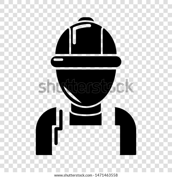 Man Mechanic Icon Simple Illustration Man Stock Vector (Royalty Free ...