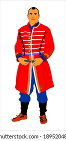 Man Medieval Costume Vector Isolated On Stock Vector (Royalty Free ...