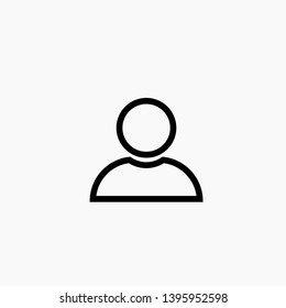 Man Member Avatar Icon Vector Stock Vector (Royalty Free) 1395952598 ...