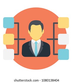 Man Multi Tasking Management Concept Stock Vector (Royalty Free ...