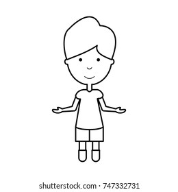 Man Open Arms Vector Illustration Stock Vector (Royalty Free) 747332737 ...