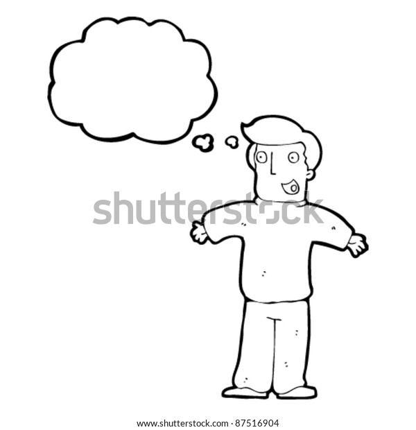 Man Open Body Language Cartoon Stock Vector (Royalty Free) 87516904 ...
