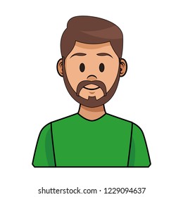 Man Profile Cartoon Stock Vector (Royalty Free) 1229094637 | Shutterstock
