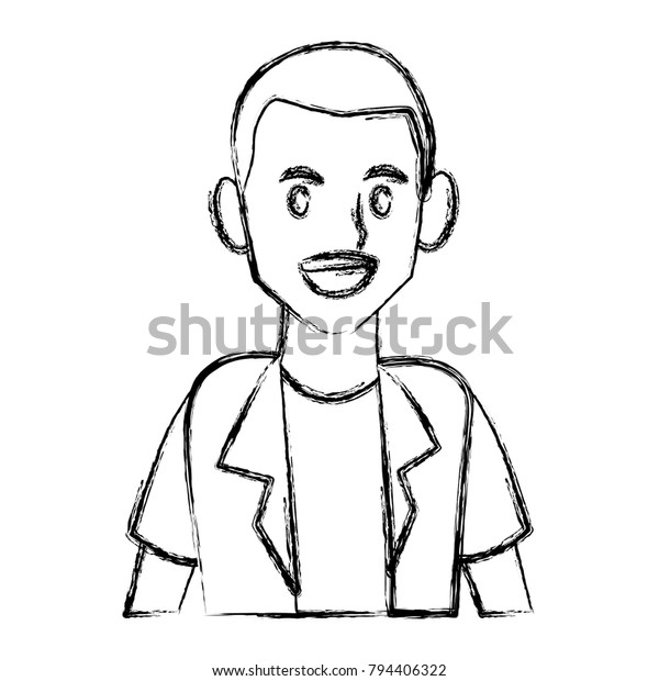 Man Profile Cartoon Stock Vector (Royalty Free) 794406322 | Shutterstock