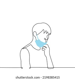 16 Pull off mask Stock Vectors, Images & Vector Art | Shutterstock