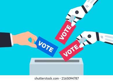 327 Voting robot Images, Stock Photos & Vectors | Shutterstock