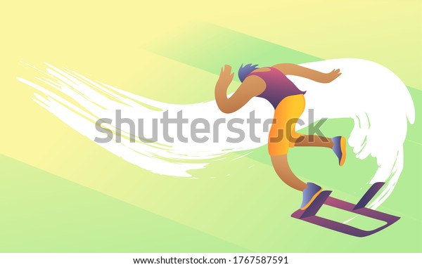 Man Running Top View Reade Set Stock Vector (Royalty Free) 1767587591 ...
