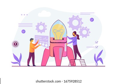 796 Push button rocket Stock Illustrations, Images & Vectors | Shutterstock