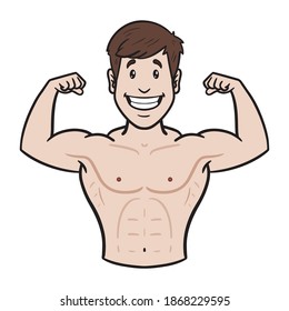 15,449 Comic muscles Images, Stock Photos & Vectors | Shutterstock