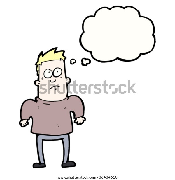Man Shrugging Cartoon Stock Vector (Royalty Free) 86484610 | Shutterstock