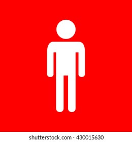 Man Sign Illustration Stock Vector (Royalty Free) 430015630 | Shutterstock