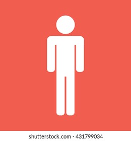 Man Sign Vector Icon Illustration Stock Vector (Royalty Free) 440090167
