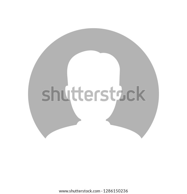 Man Silhouette Circle Vector Icon Stock Vector (Royalty Free ...