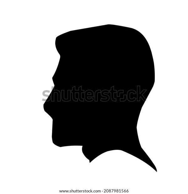 Man Silhouette Side View Picture Vector Stock Vector (Royalty Free ...