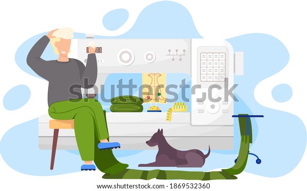 Man Sitting Cards His Hands Designer Stock Vector (Royalty Free ...