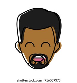 Man Smiling Cartoon Stock Vector (Royalty Free) 716059378 | Shutterstock