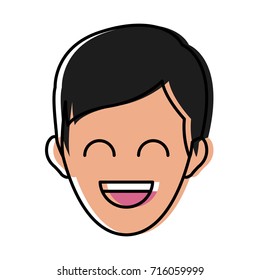Man Smiling Cartoon Stock Vector (Royalty Free) 716059999 | Shutterstock