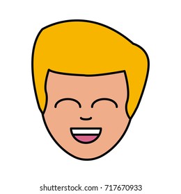 Man Smiling Cartoon Stock Vector (Royalty Free) 717670933 | Shutterstock