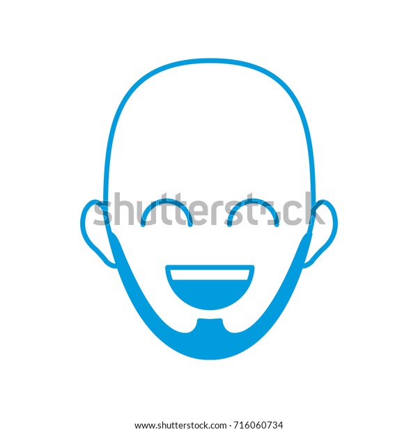 Man Smiling Cartoon Stock Vector (Royalty Free) 716060734 | Shutterstock
