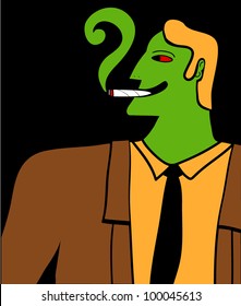 591 Man Smoking Weed Cartoon Stock Vectors, Images & Vector Art ...