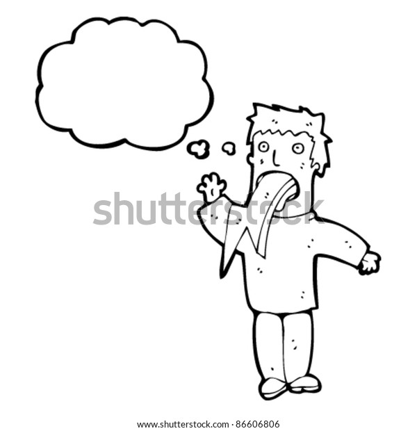 Man Spitting Lightning Cartoon Stock Vector (Royalty Free) 86606806 ...