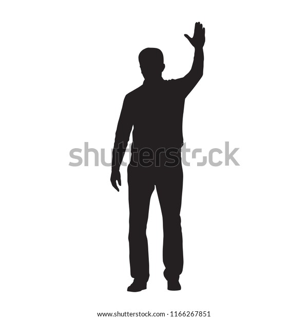 Waving hands silhouette : 5 501 images, photos et images vectorielles ...