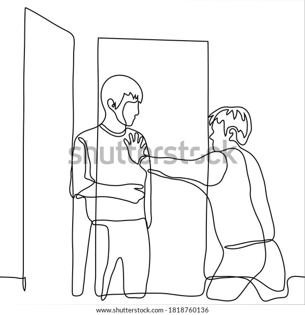 52 One Line Drawing Enemy Images, Stock Photos & Vectors | Shutterstock