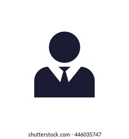 Profile Icon Businessman Icon Vector Logo Stock Vector (Royalty Free ...