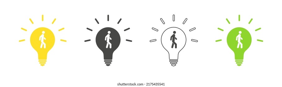 2,335 Bulb walking Stock Vectors, Images & Vector Art | Shutterstock