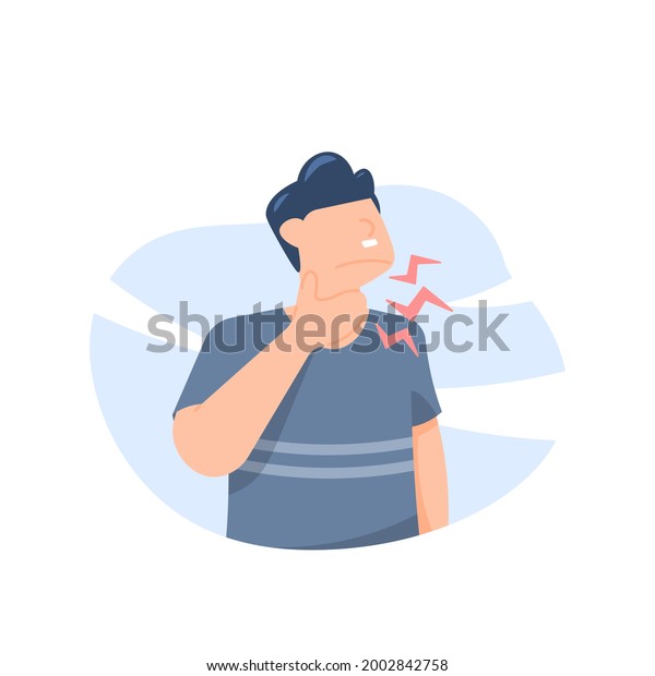 Man Who Grabbed Her Neck Because Stock Vector (Royalty Free) 2002842758 ...