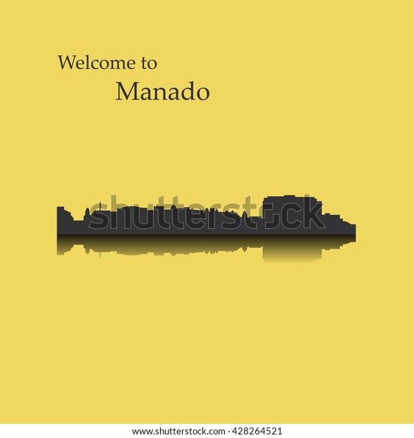 Manado Indonesia Stock Vector (Royalty Free) 428264521 | Shutterstock