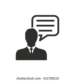 Management Consulting Vector Icon Illustration Isolated Stock Vector ...