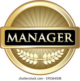 Assistant Gold Label Stock Vector (Royalty Free) 168331640 | Shutterstock