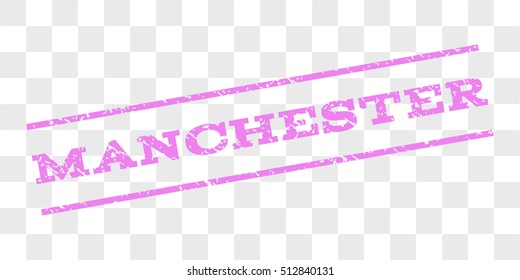 Manchester Watermark Stamp Text Caption Between Stock Vector (Royalty ...