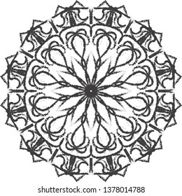 Mandal Art Design Vector Stock Vector (Royalty Free) 1378014788 ...