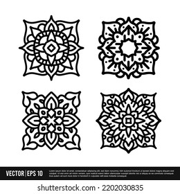 Mandala Art Vector Illustration Stock Vector (Royalty Free) 2202030835 ...