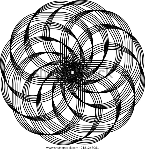 Mandala Tattoo Vector Art Design Stock Vector (Royalty Free) 2181268061 ...